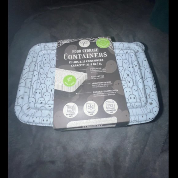 Marshall's | Kitchen | White Ghost Reusable Food Storage Containers 24 ...